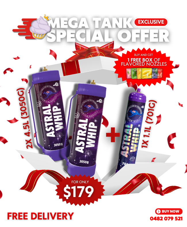Nang Melbourne Tanks - Exclusive Mega Deal: 2x 4.5L + Bonus
